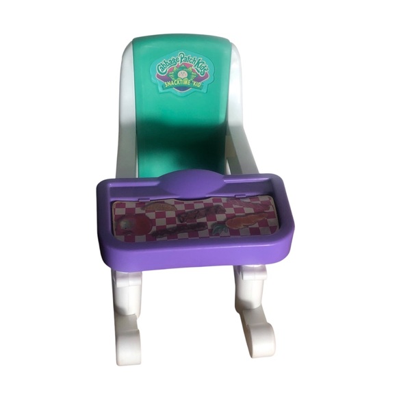 Cabbage Patch Kids | Toys | Vintage Cabbage Patch Doll High Chair ...